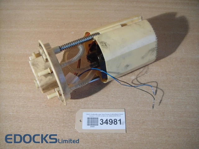 POMPE À CARBURANT Réservoir de Diesel Corsa D 1,3 CDTI Z13DTJ Opel EUR ...