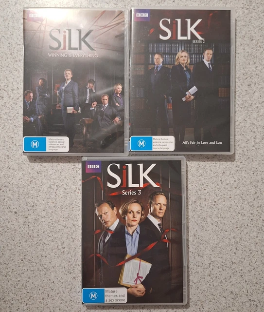 SILK COMPLETE SERIES Dvd Collection Seasons 1 - 3 Bbc Legal Drama ...