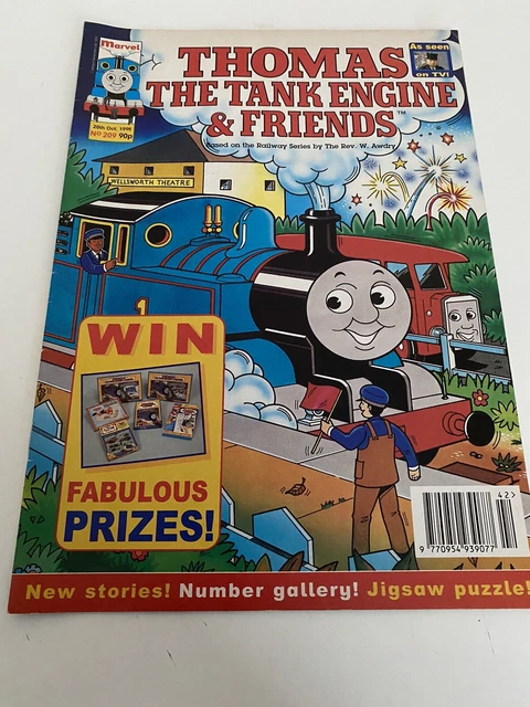VINTAGE THOMAS THE Tank Engine & Friends Magazine 20th Oct 1995 Issue ...