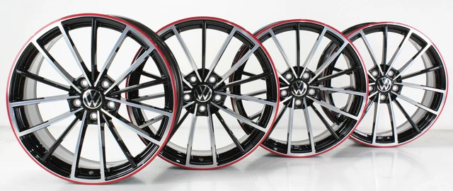VW GOLF 8 Gti GTD & R Cerchi 19 Pollici Set Scottsdale Cerchioni ...