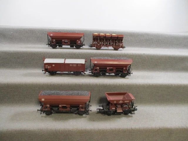 ROCO, FLEISCHMANN SPUR H0 diverse Güterwagen der DB DC ohne OVP ZC89 EUR 49,01 - PicClick DE