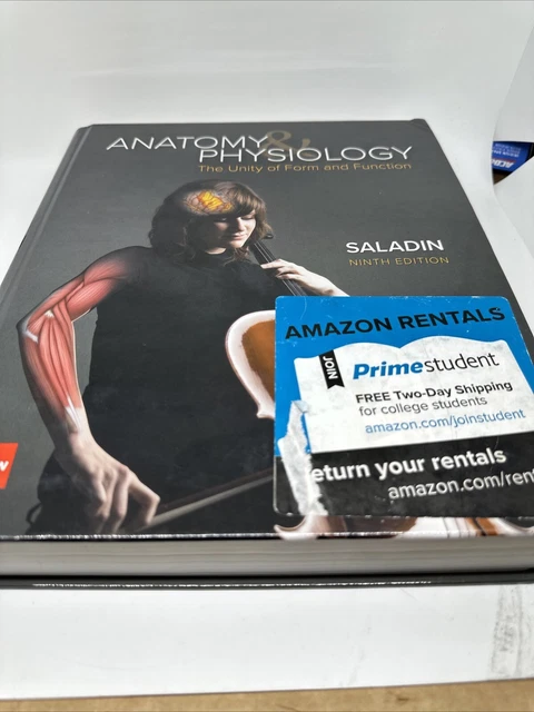 ANATOMY & PHYSIOLOGY The Unity of Form and Function 9th - Hardcover ...