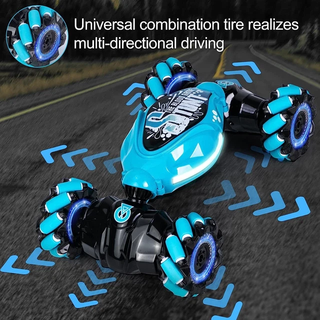 NEW 4WD 360° RC Stunt Car Remote Control Toy Hand Gesture Sensing Off ...