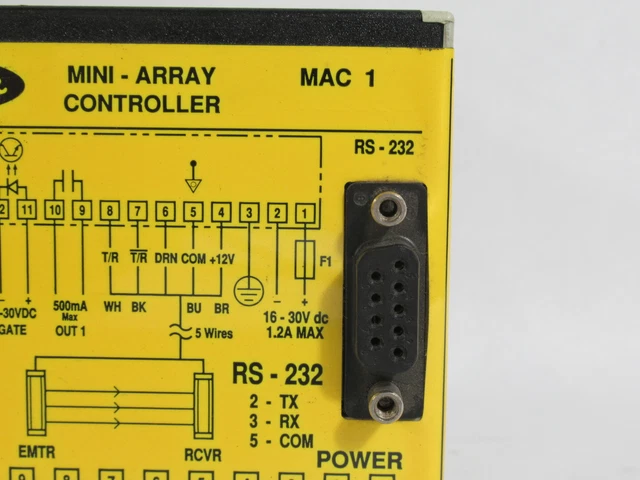 BANNER MAC-1 MINI-ARRAY Controller 16-30VDC *NO Latch/Cosmetic Damage ...