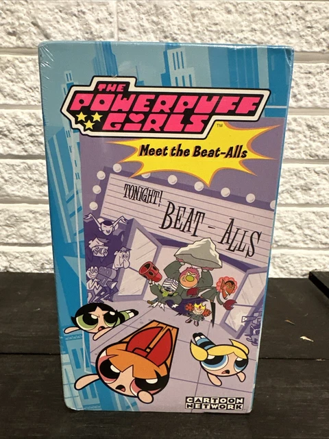 THE POWERPUFF GIRLS VHS Meet The Beat Alls Cartoon Network SEALED £15. ...