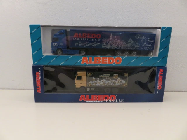 ALBEDO VOLVO FH 16 and MB CASE truck bundle £21.54 - PicClick UK