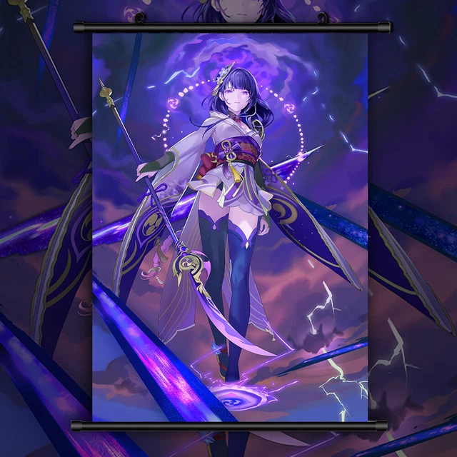 Genshin Impact Raiden Shogun Banner ZU VERKAUFEN! - PicClick DE