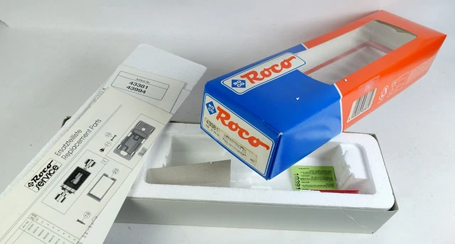 ROCO 43381 LEERKARTON E-Lok BR E 10 1241 Rheingold Spur H0 OVP HO ...