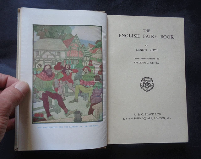 THE ENGLISH FAIRY BOOK by Ernest Rhys: Fairy Tales / Jack Giant Killer ...