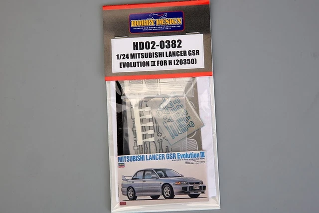 HOBBY DESIGN 124 Mitsubishi Lancer GSR Evolution III Modellbausatz mit ...