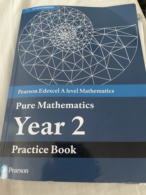 PEARSON EDEXCEL A Level Mathematics Pure Maths Year 2 Textbook $6.60 ...