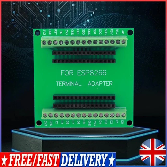 Esp8266 Breakout Board Gpio For Esp8266 Esp 12e Nodemcu Development Board £589 Picclick Uk