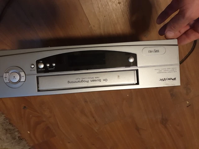 PACIFIC VHS VIDEO Player PV204 VHS VCR Video Recorder Player With Scart ...