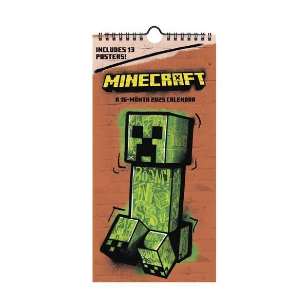 TRENDS INTERNATIONAL MINECRAFT 2025 Mini Poster Calendar w £11.78 ...
