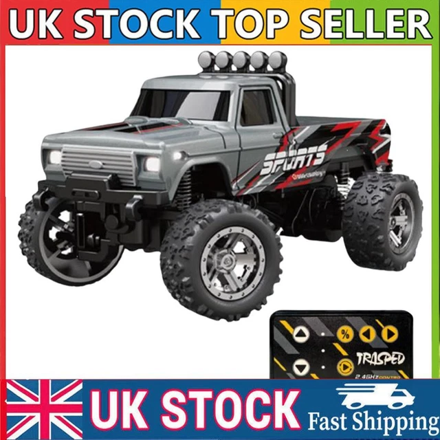 1/64 RC CAR All Terrain Off-Road Monster Truck RC Truck for Boys ...