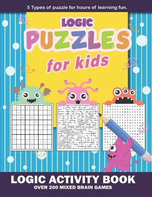 LOGIC PUZZLES FOR Kids: Fun-Tastic Adventures: Explore, Create, and ...