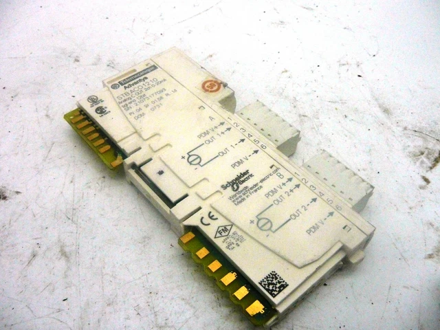TELEMECANIQUE ADVANTYS ANALOGIQUE Sortie Module STBACO1210 ACO1210 2CH ...