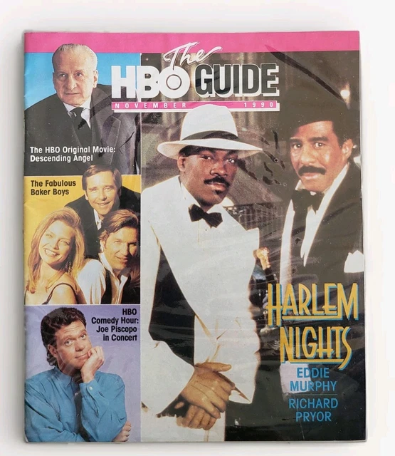 VINTAGE HBO GUIDE "Harlem Nights" November 1990 Edition $15.00 - PicClick