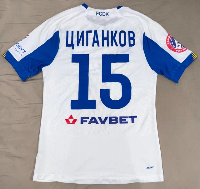 FC DYNAMO KYIV 2019-20 Tsygankov #15 New Balance home shirt jersey $160 ...