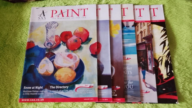 SAA PAINT MAGAZINES x 6 £8.64 - PicClick UK