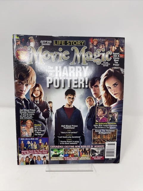 2008 LIFE STORY Movie Magic The Future Of Harry Potter Magazine Daniel ...