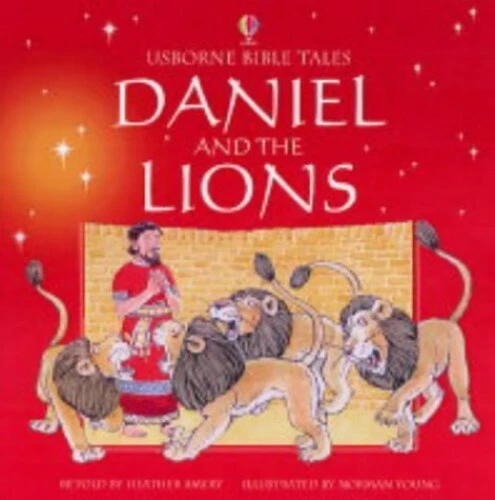 DANIEL AND THE Lions (Usborne Bible Tales) by Amery, Heather Paperback ...