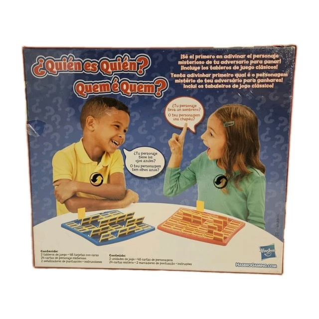 QUIEN ES QUIEN? Quem E Quem? The Original Guessing Board Game - 2017 ...