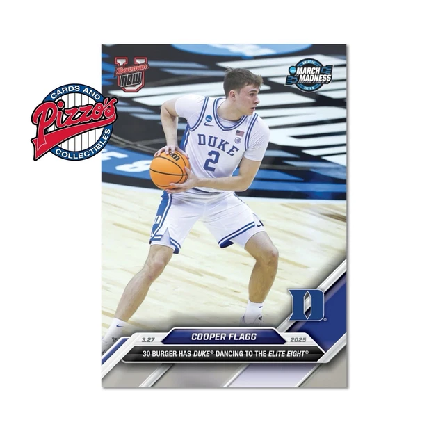 COOPER FLAGG DUKE March Madness 2024-25 Bowman U NOW Basketball Card ...