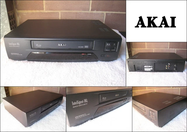 AKAI VS-G265 2-SPEED VHS VCR Recorder Player $13.50 - PicClick AU