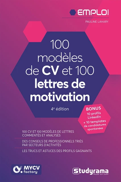 100 MODÈLES DE CV et 100 lettres de motivation EUR 31,13 - PicClick FR