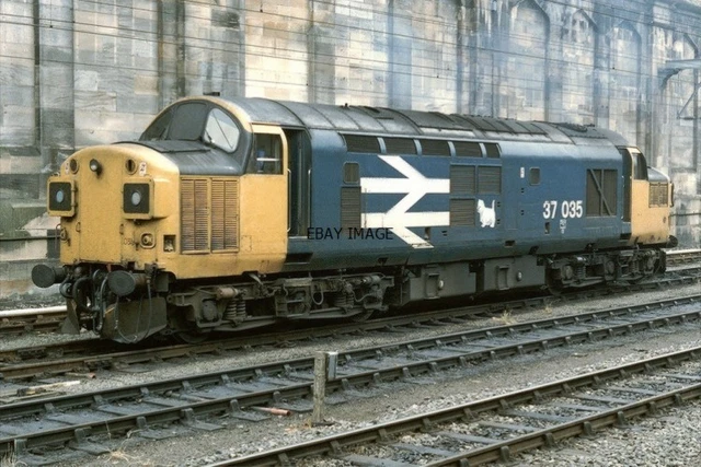 PHOTO CLASS 37 Loco No 37035 At Carlisle 1988 £2.00 - PicClick UK