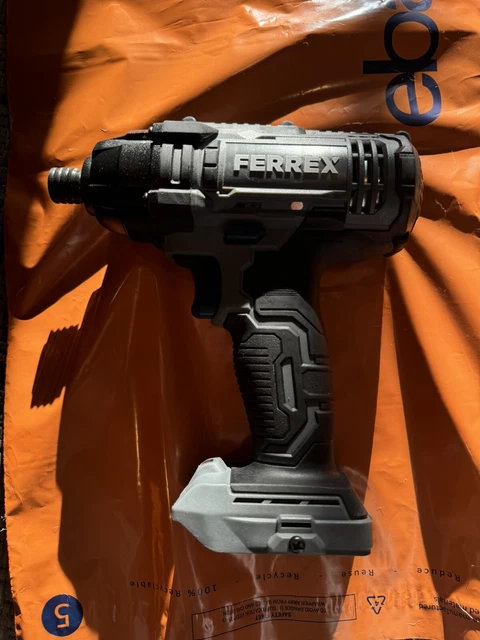 NEW FERREX IMPACT Driver 20v Cordless Body Only WWS-ASS20-SP ALDI £24. ...