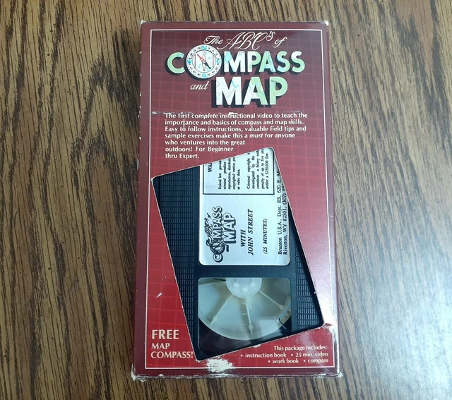 THE ABC'S OF Compass and Map VHS 1989 £13.89 - PicClick UK