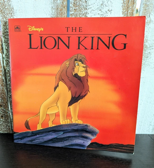DISNEY'S THE LION King Golden Book ~ Golden Look-Look Book ~ Paperback ...