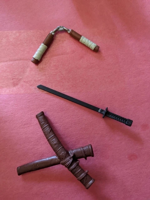 TEENAGE MUTANT NINJA Turtles Weapons-SWORD AND HOLDER+NUNCHUCK $9.99 ...