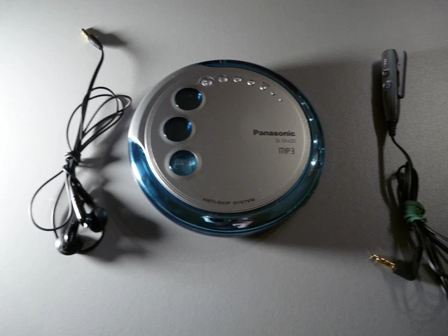 VINTAGE PANASONIC SL-SX420 Cd Player, Mint w/ original remote and ...