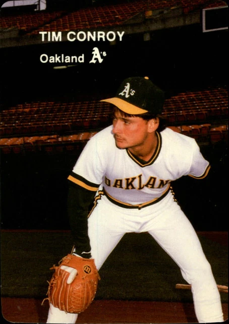 1985 (ATHLETICS) A'S Mother's #16 Tim Conroy EUR 1,86 - PicClick FR