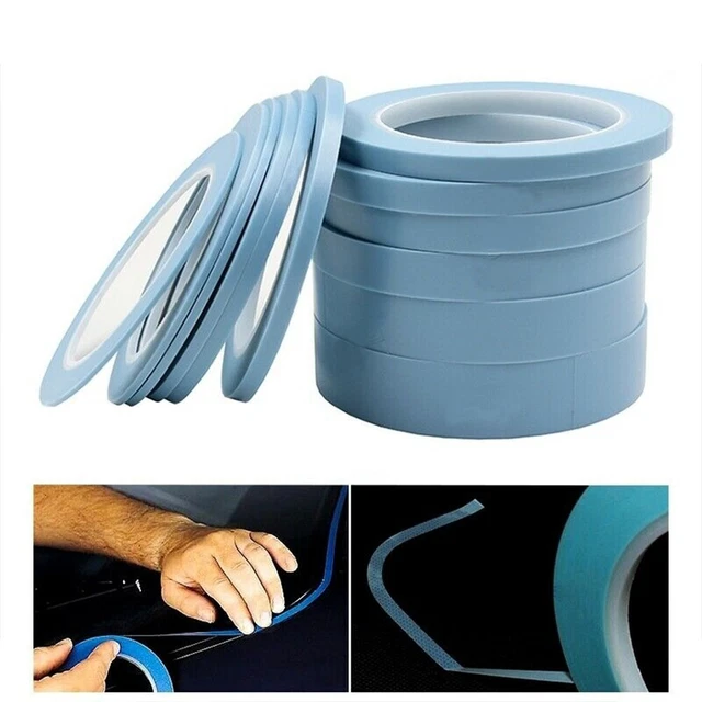 PVC PAINT GLUE Car Spray Paint Color Separation Masking Tape Blue ...