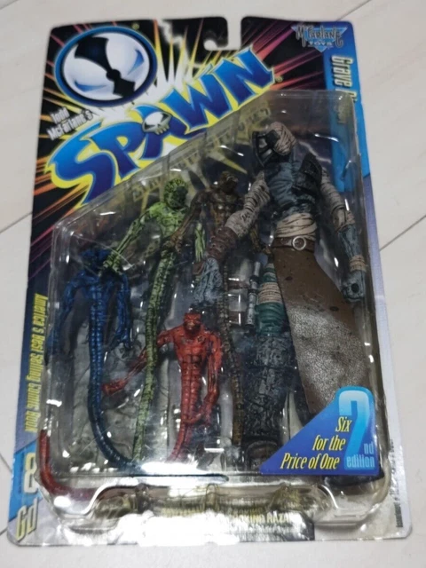 SPAWN SPAWN ACTION Figure GRAVE DIGGER Grave Digger jamais ouvert de la boîte EUR 118,90 ...