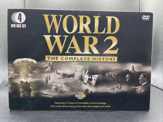 WORLD WAR 2 The Complete History 4 dvd box set WWII 13 Episodes $28.00 ...