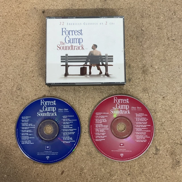 FORREST GUMP [REMASTER] by Original Soundtrack CD, 1994, 2 Discs, Sony ...