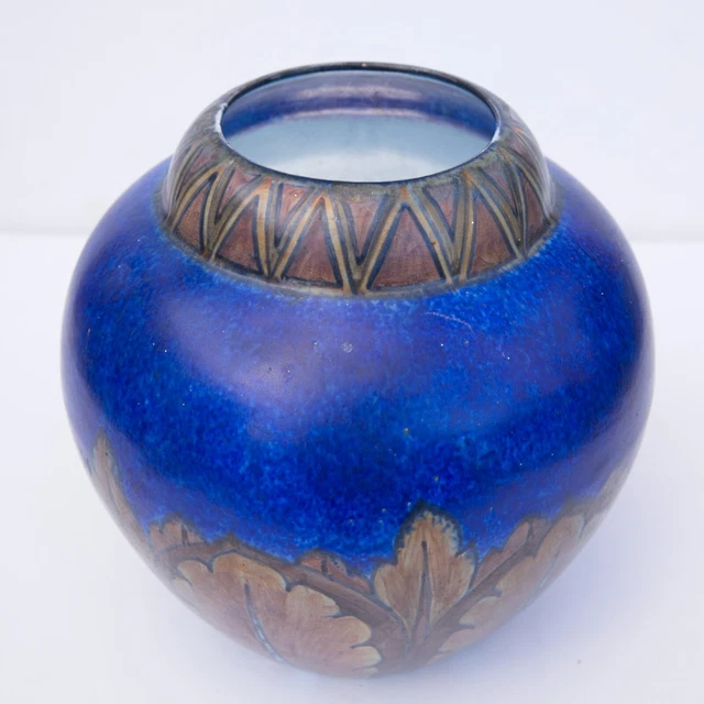 ART DECO GEORGE Clews-style Large vase, 1930's 'Chameleon' ware £42.30 ...