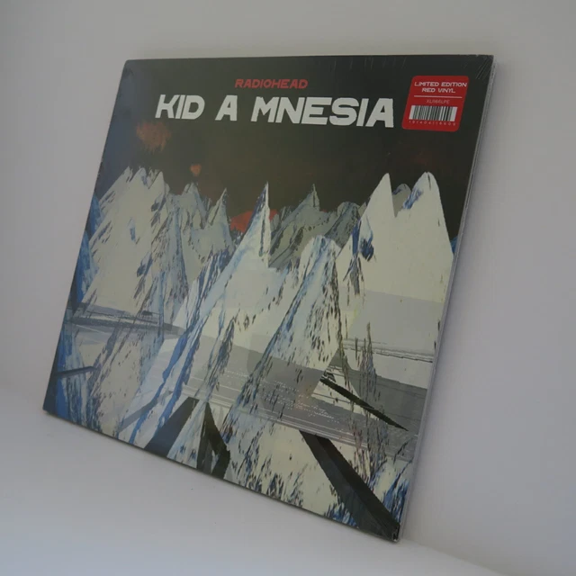 RADIOHEAD - KID A Mnesia Exclusive Limited Edition Red Colored Triple ...