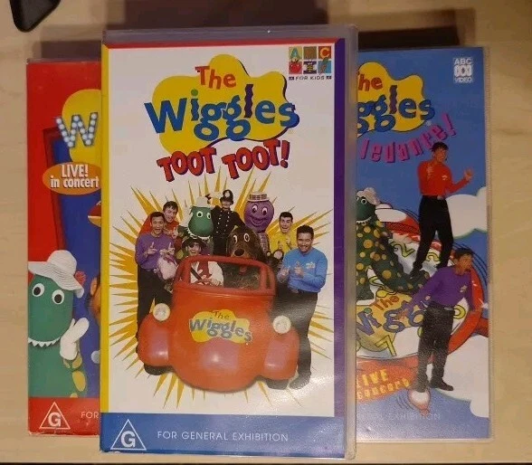 THE WIGGLES TOOT Toot - The Big Wiggle Show - Wiggledance - Tested $34. ...