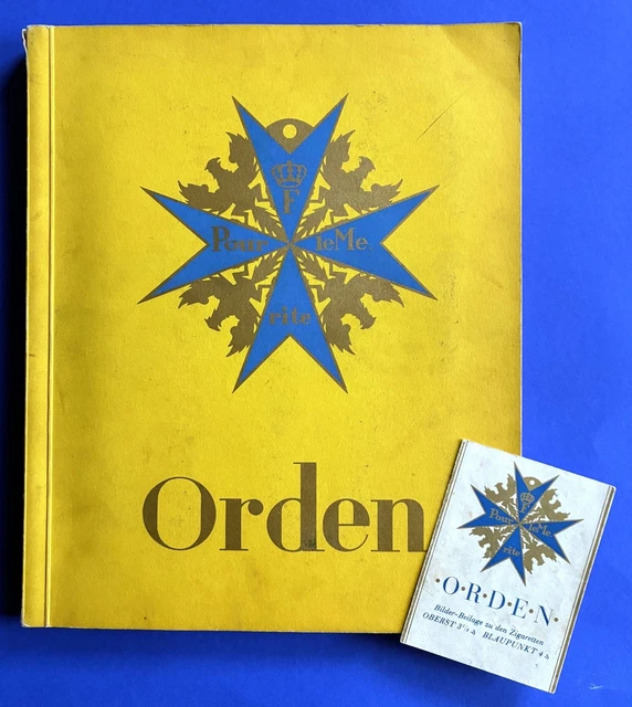 CARTON -ORDEN - Pour le Mérite, Waldorf Astoria, De 1933 EUR 61,48 ...