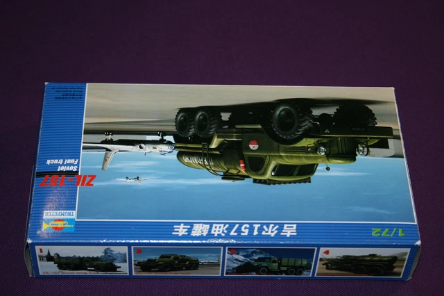 TRUMPETER ZIL-157 SOVIET Fuel Truck 1:72 scale model kit 01102. £9.19 ...