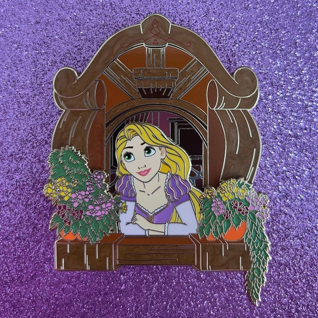RAPUNZEL WISTFUL WINDOWS LE 35 Fantasy Pin Tangled Disney £37.94 ...