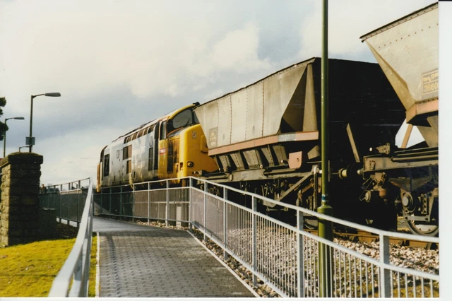 RAILWAY PHOTO CLASS 37 37693 @ Aberdare with coal etys 22/3/89 £0.99 ...