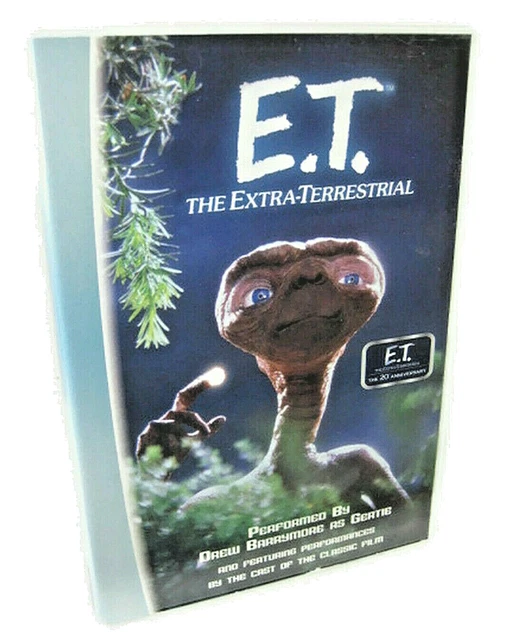 E.T. THE EXTRA-TERRESTRIAL CD Read-Along Drew Barrymore Buena Vista CD ...