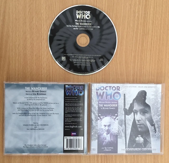 🌟THE WANDERER🌟COMPANION CHRONICLES🌟DOCTOR Who🌟Audio Book🌟Dr Dw🌟Bbc🌟 £24 ...